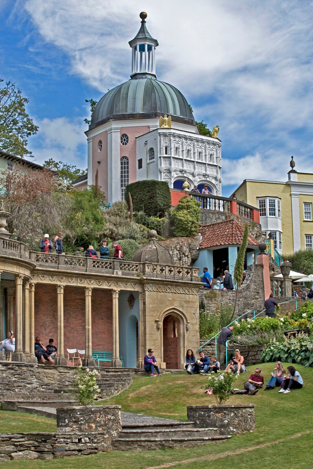 Portmeirion Tower Italianate Architecture Photograph, Magical Village ...