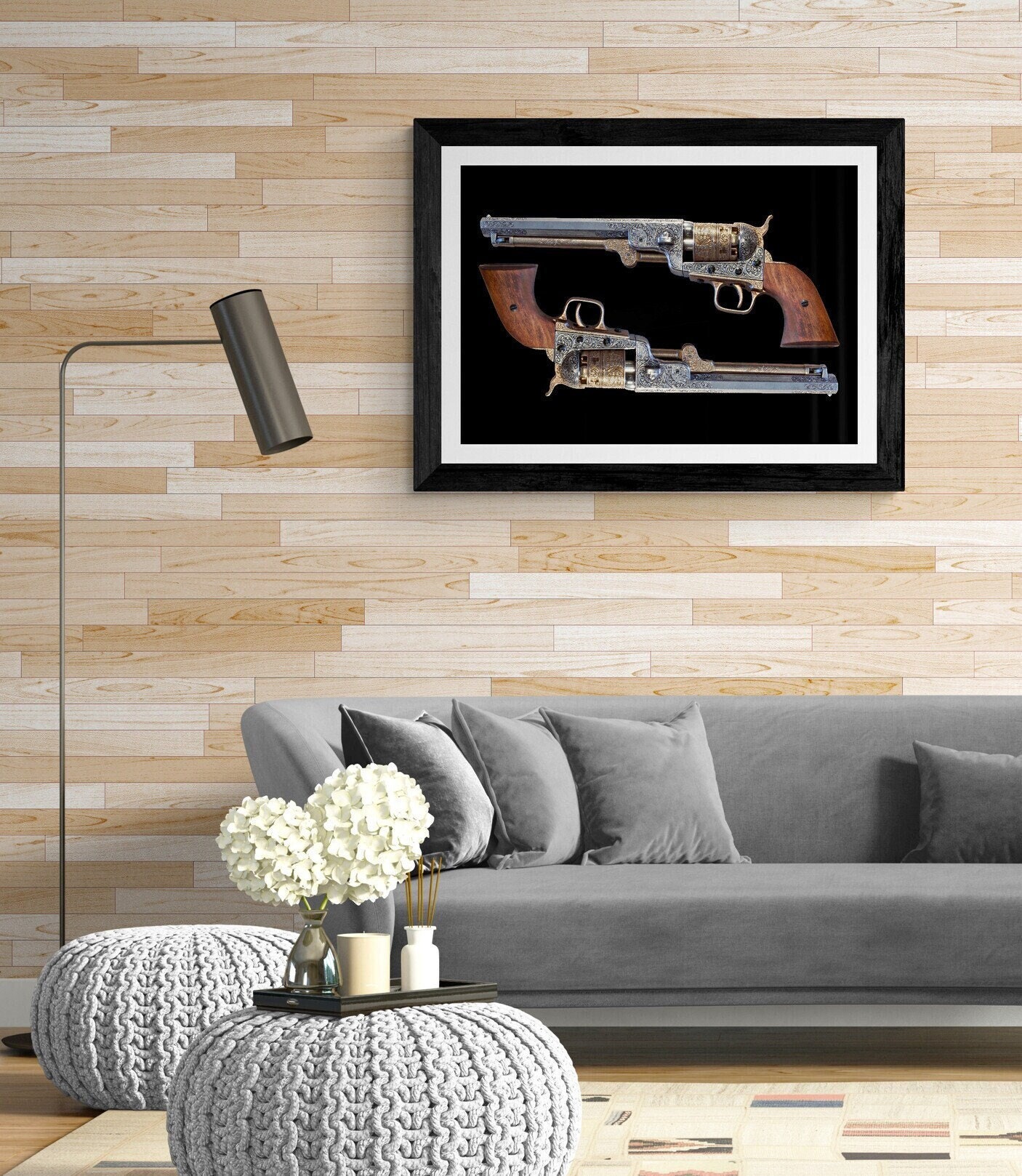 Colt Revolver "peacemaker" Photographic Print,beautiful Decorated ...