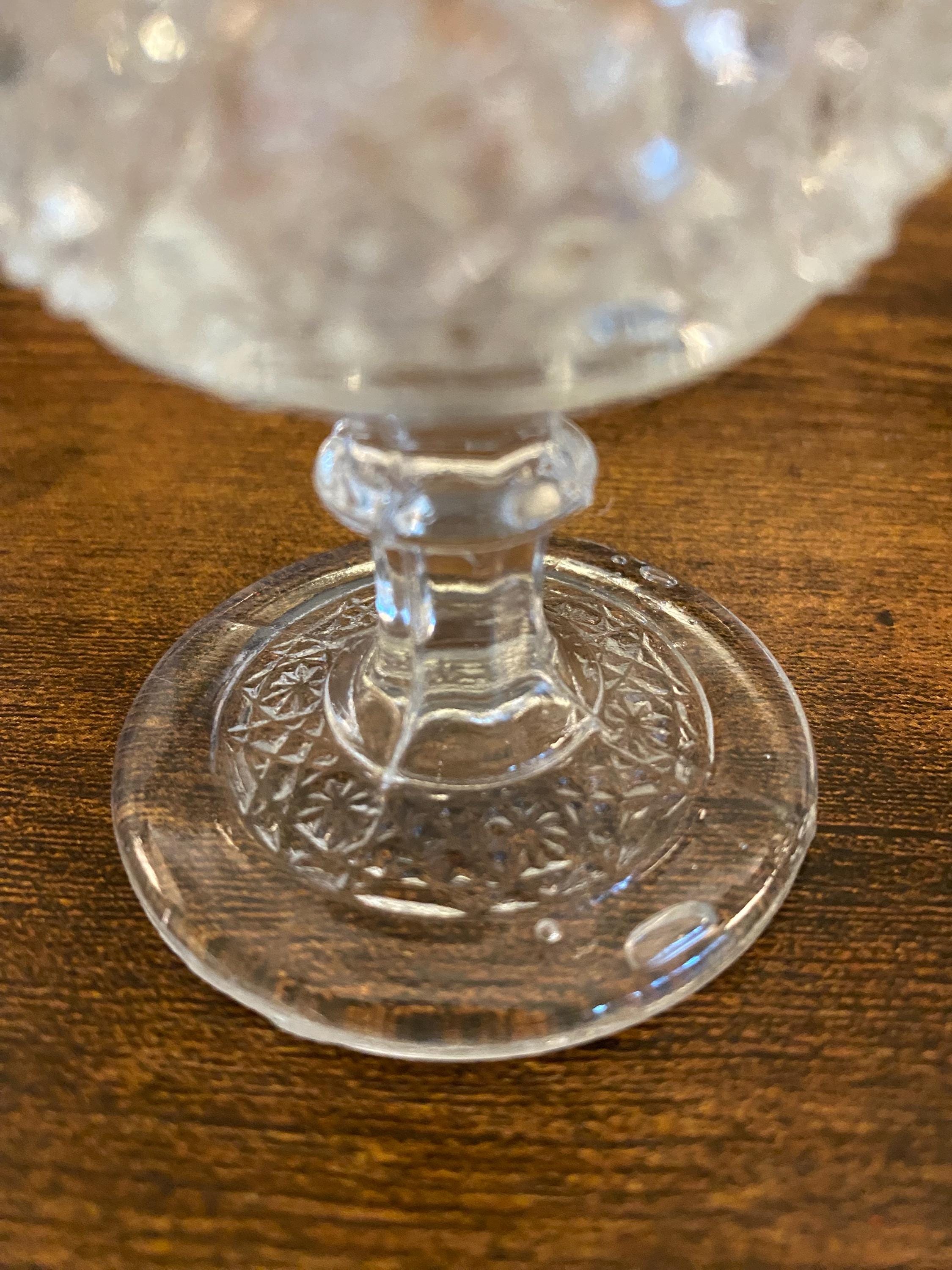 EAPG John B. Higbee Glass Co. GALA Hawaiian Lei Wine Glass C. 1913 ...