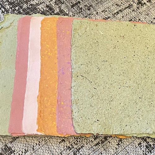 Handmade Paper 8x10 - Etsy