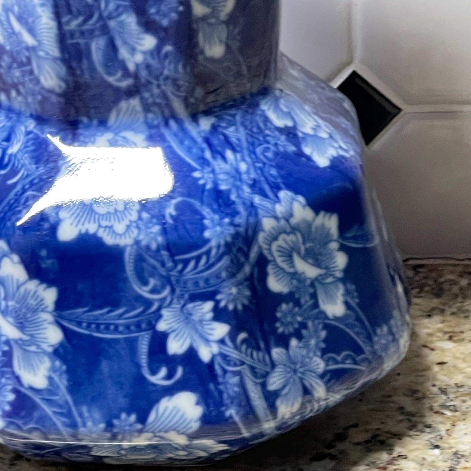 Victoria Ware Ironstone Blue and White Floral Jug Tableware - Etsy