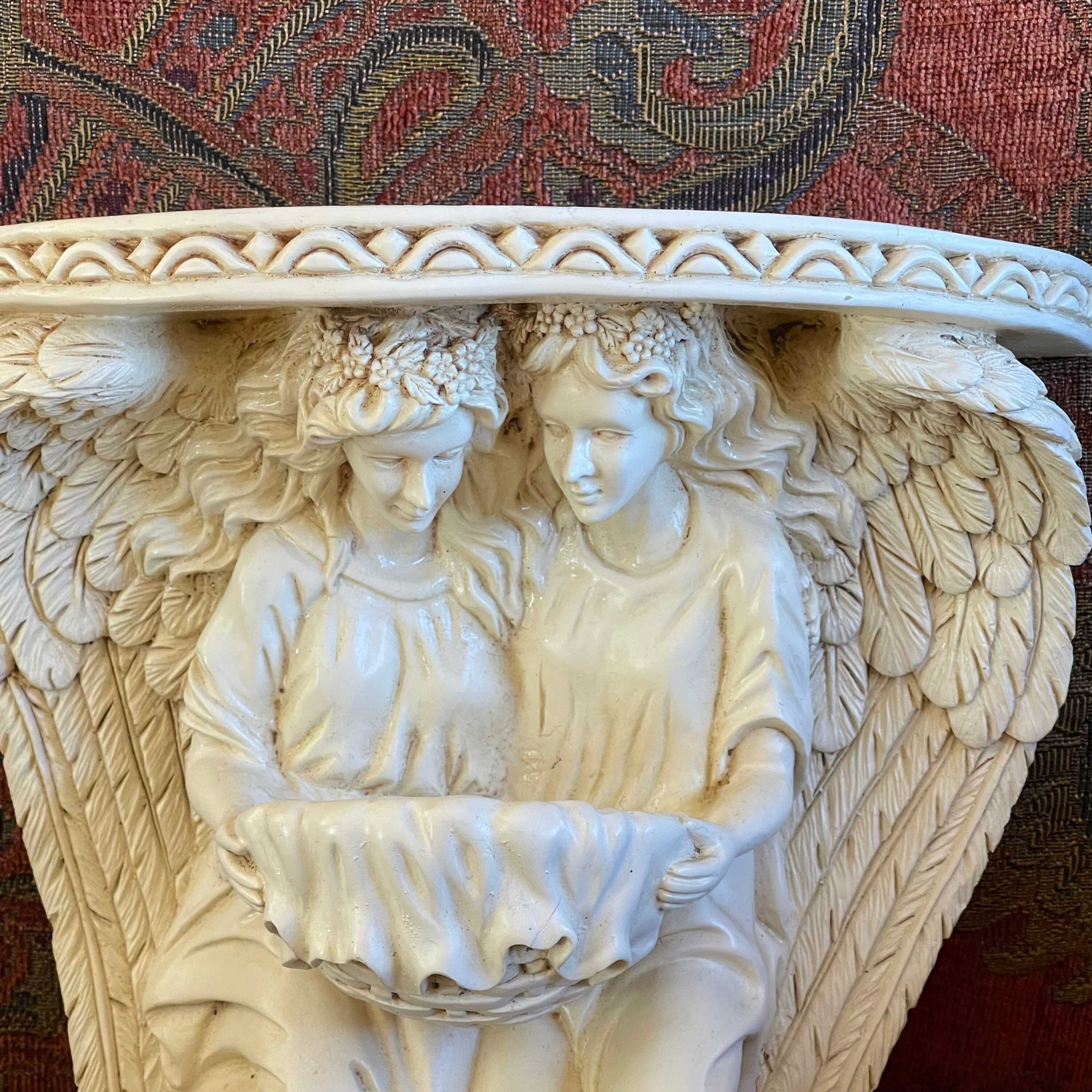 Angles Shelf / Cherub / Home Decor Shelves TWO ANGELS - Etsy