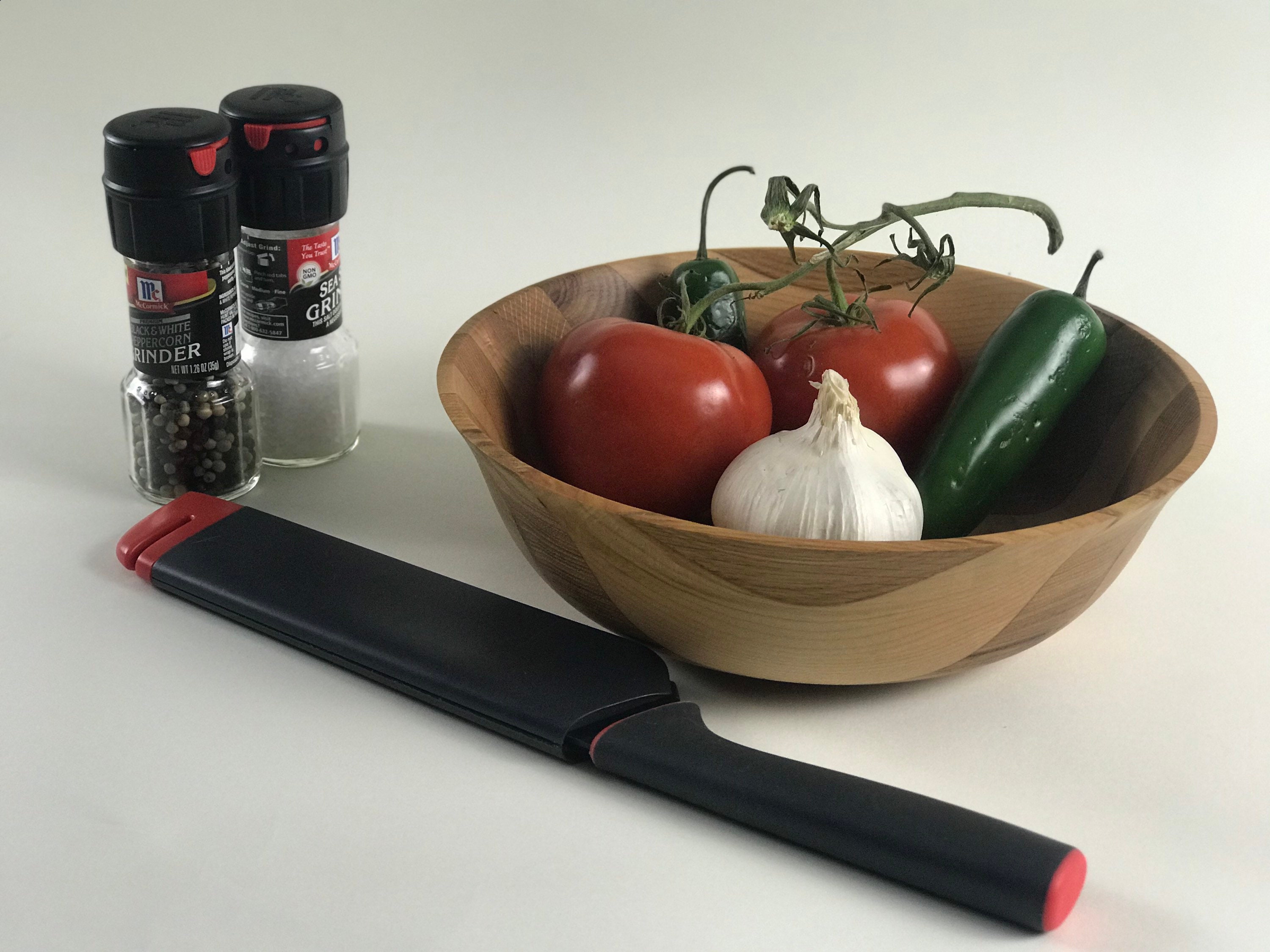 New Multi Wood Bowl Turned Bowl Mixed Wood Maple Oak Mahogany - Etsy