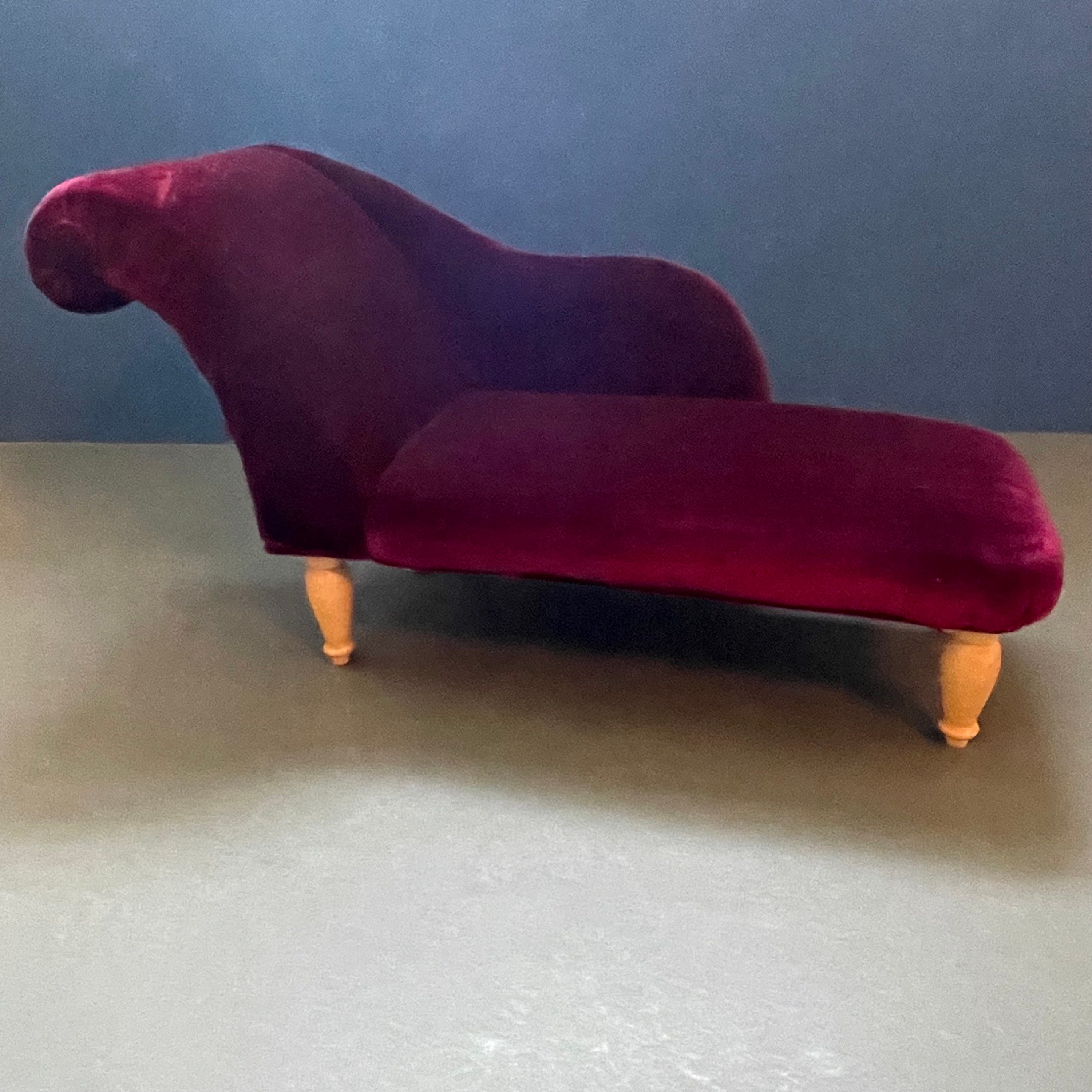Salesman Sampler Fainting Couch Chase Lounge Doll Furniture - Etsy