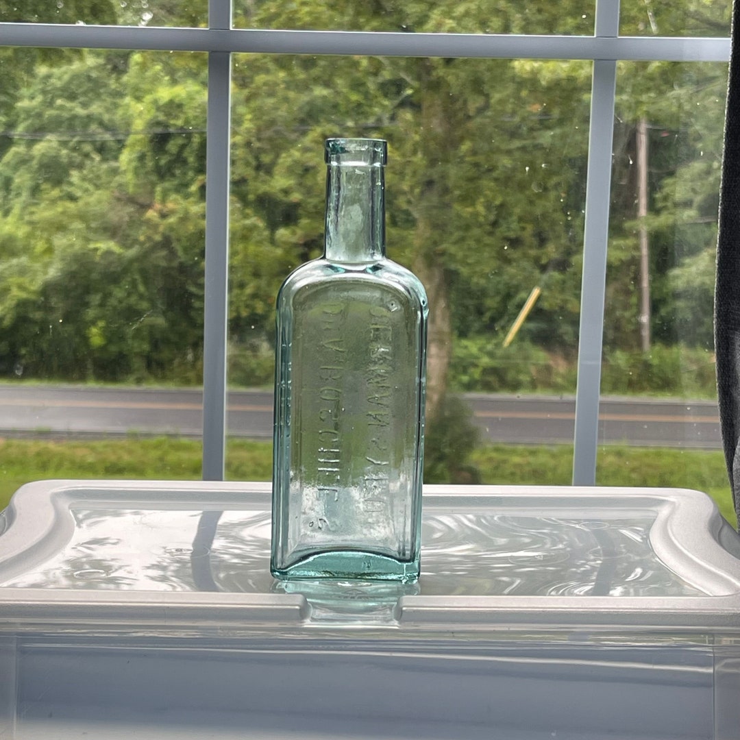 Dr. A. Boschee's German Syrup Early 1900's Bottle Aqua Green Glass - Etsy