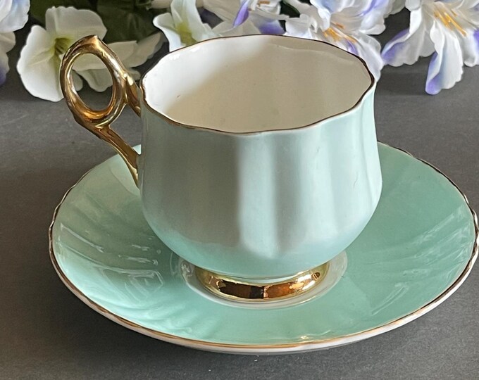 Rosina Teacup Haleigh Saucer Bone China England - Etsy