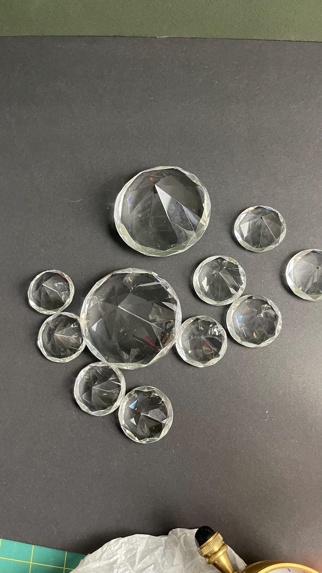 Glass Prism Desk Fidget Figure - Etsy