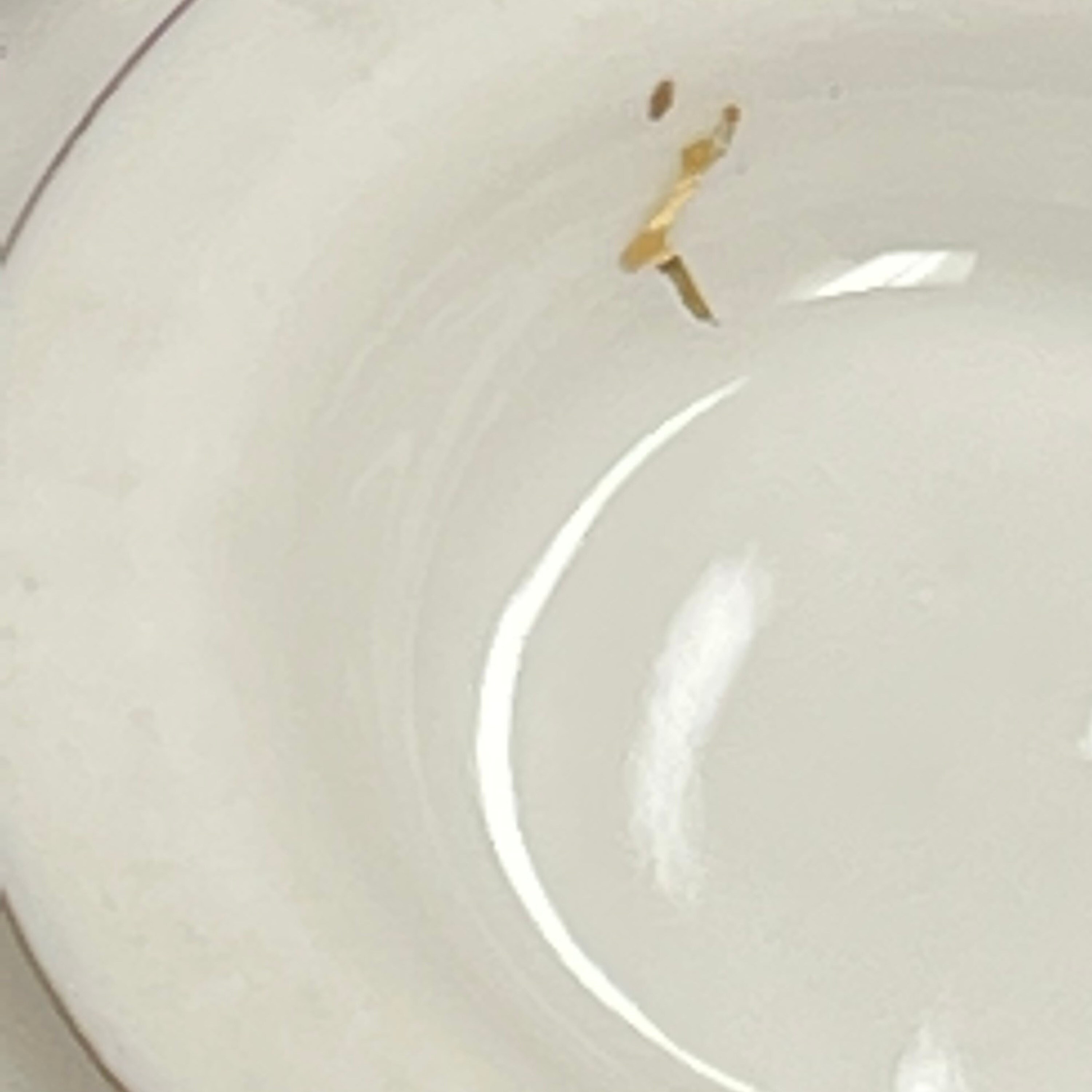 2oz Cup Very Tiny Gold Inside the Cup Leaf Edged in Gold - Etsy