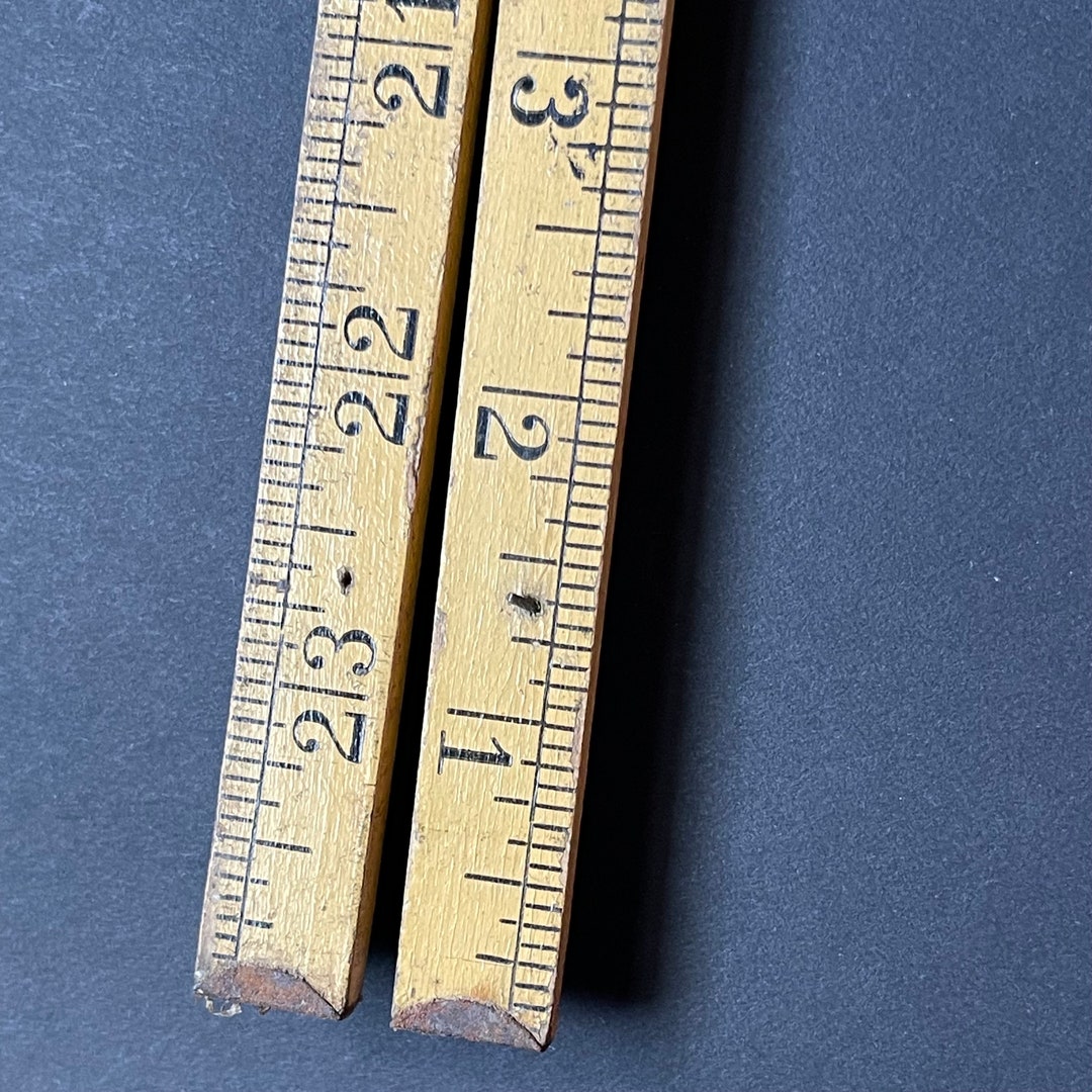 Stanley 24inch Wooden Ruler - Etsy