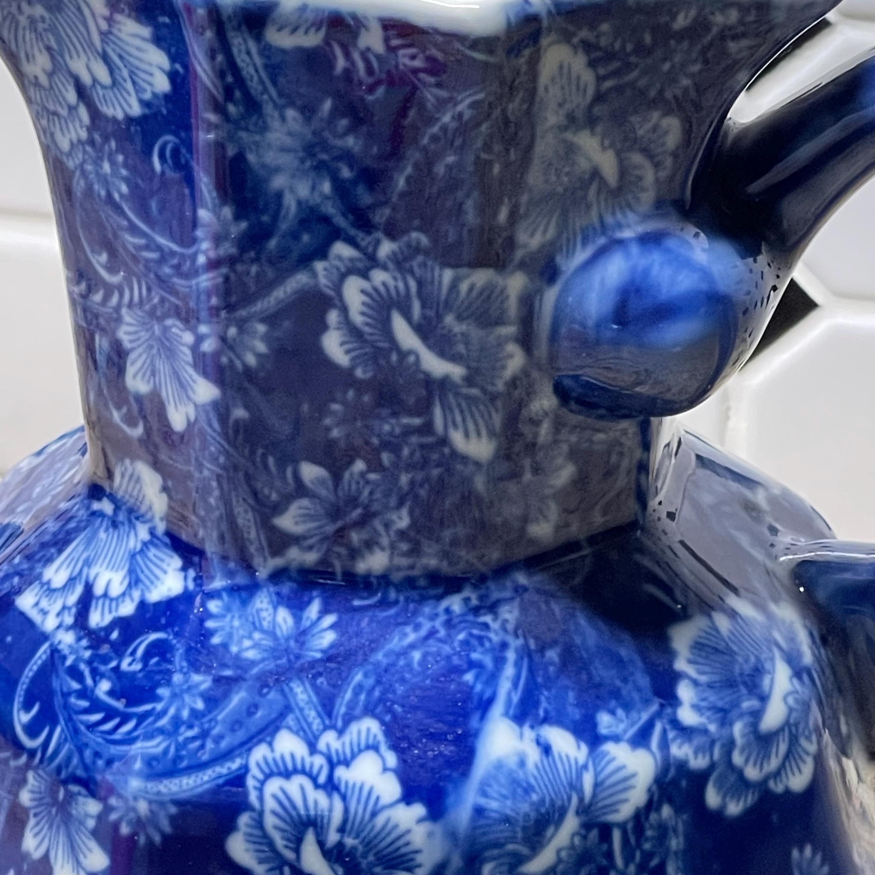 Victoria Ware Ironstone Blue and White Floral Jug Tableware - Etsy