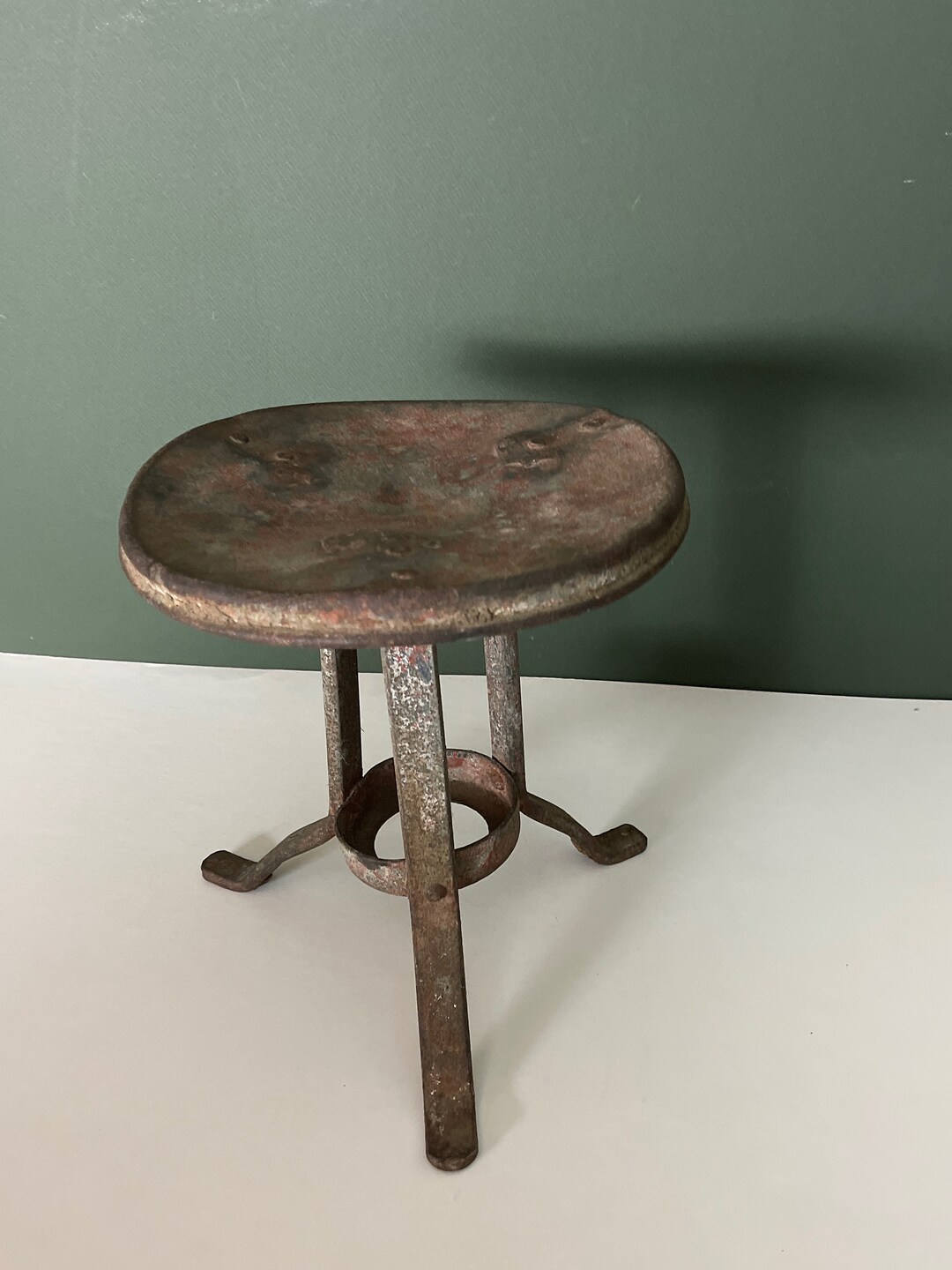 Metal Milking Stool Rustic Farm House Very Sturdy - Etsy