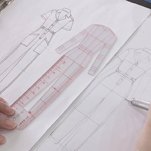 Fashion Drawing Ruler, Manequin Ruler, Designer Ruler, Pattern Making ...
