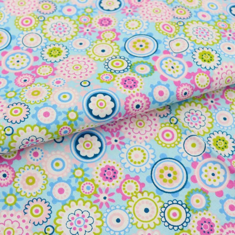 Flower Fat Quarters 5 Piece 40x50cm/157x19.7inch 100% - Etsy UK