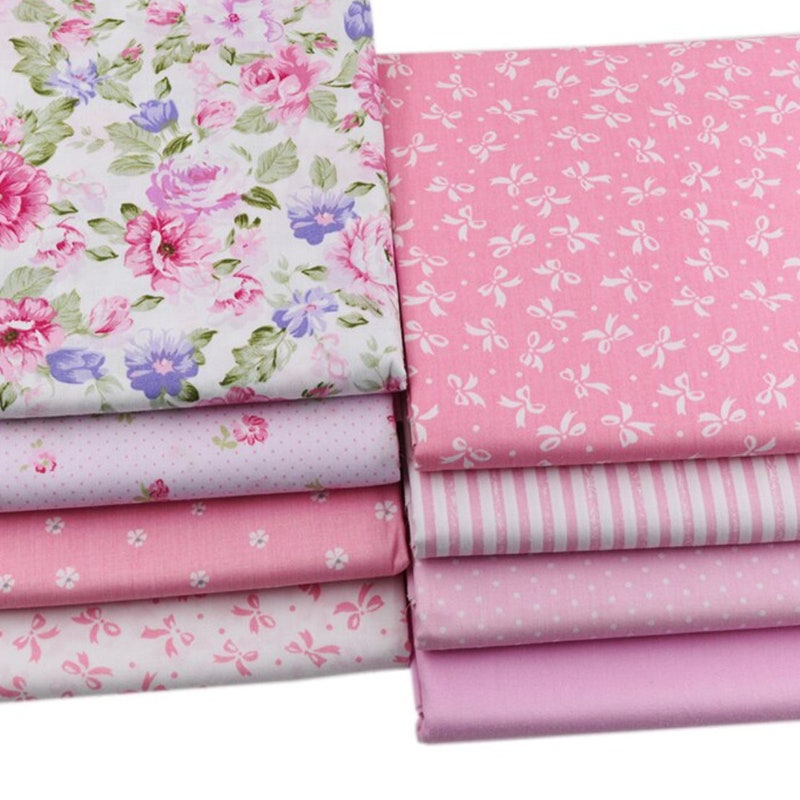 Pink Quilting Fabric - Etsy