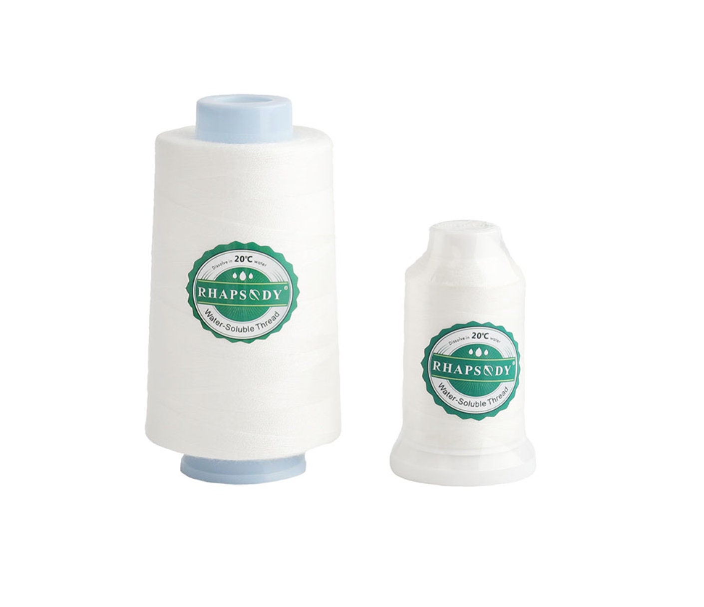 Water Soluble Thread, Wash Away Thread Sewing Thread, White Thread 1000 ...