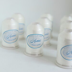 Water soluble thread Wash away thread sewing thread White | Etsy