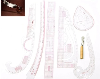 Pattern Making Rulers French Curve Ruler Hip Curve Ruler Digital Rulers ...