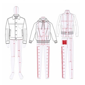 Fashion Drawing Ruler, Manequin Ruler, Designer Ruler, Pattern Making ...