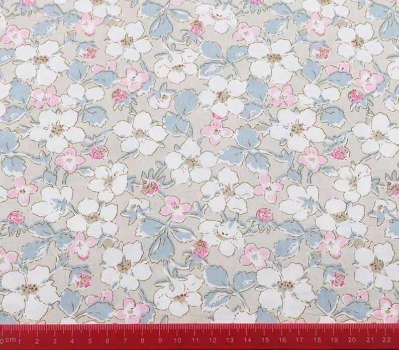 Grey Fabric by the Yard Cotton Twill Fabric Grey Cotton - Etsy