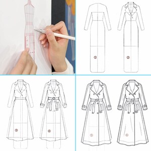 Fashion Drawing Ruler, Manequin Ruler, Designer Ruler, Pattern Making ...