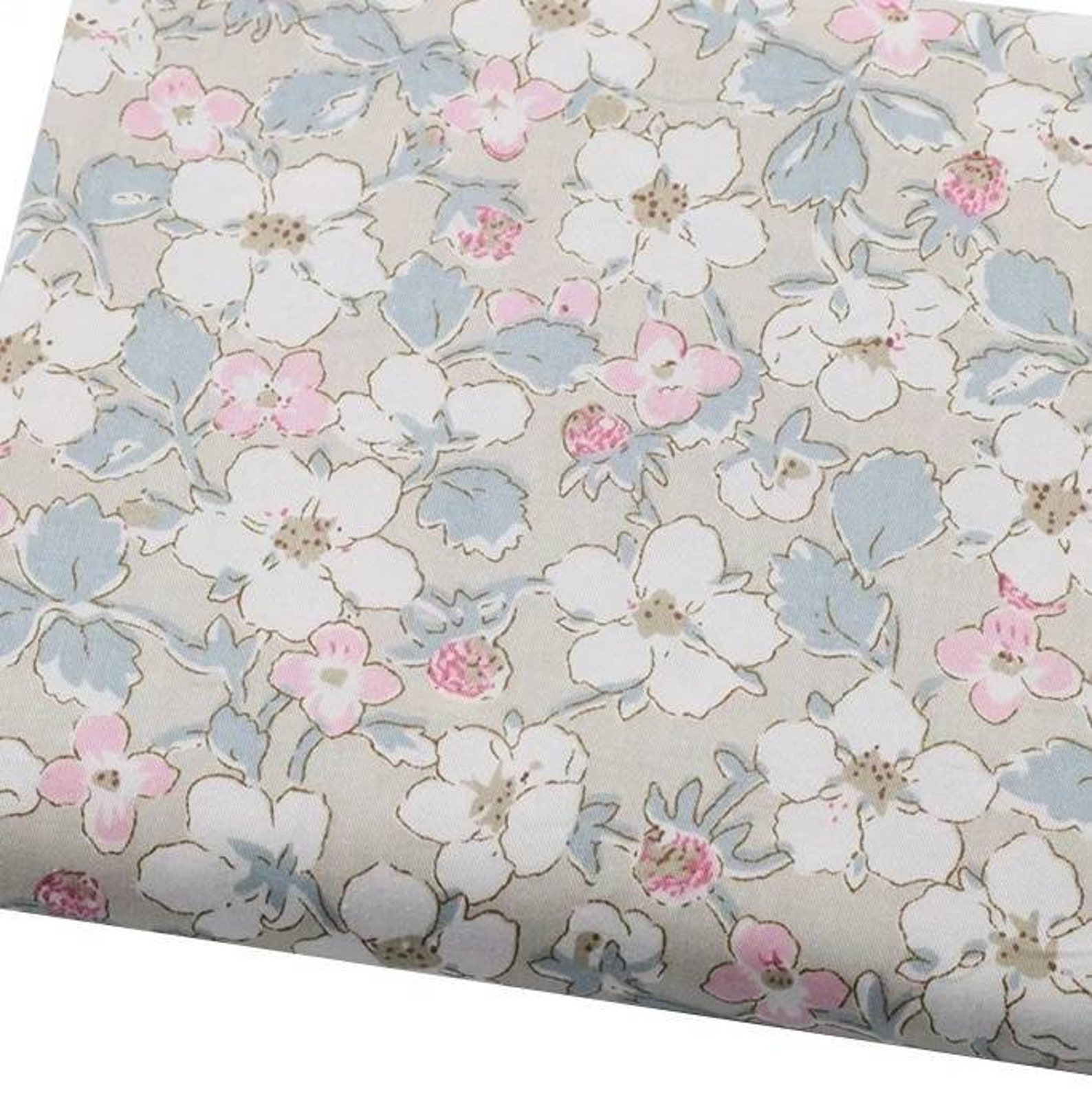 Grey Fabric by the Yard Cotton Twill Fabric Grey Cotton - Etsy