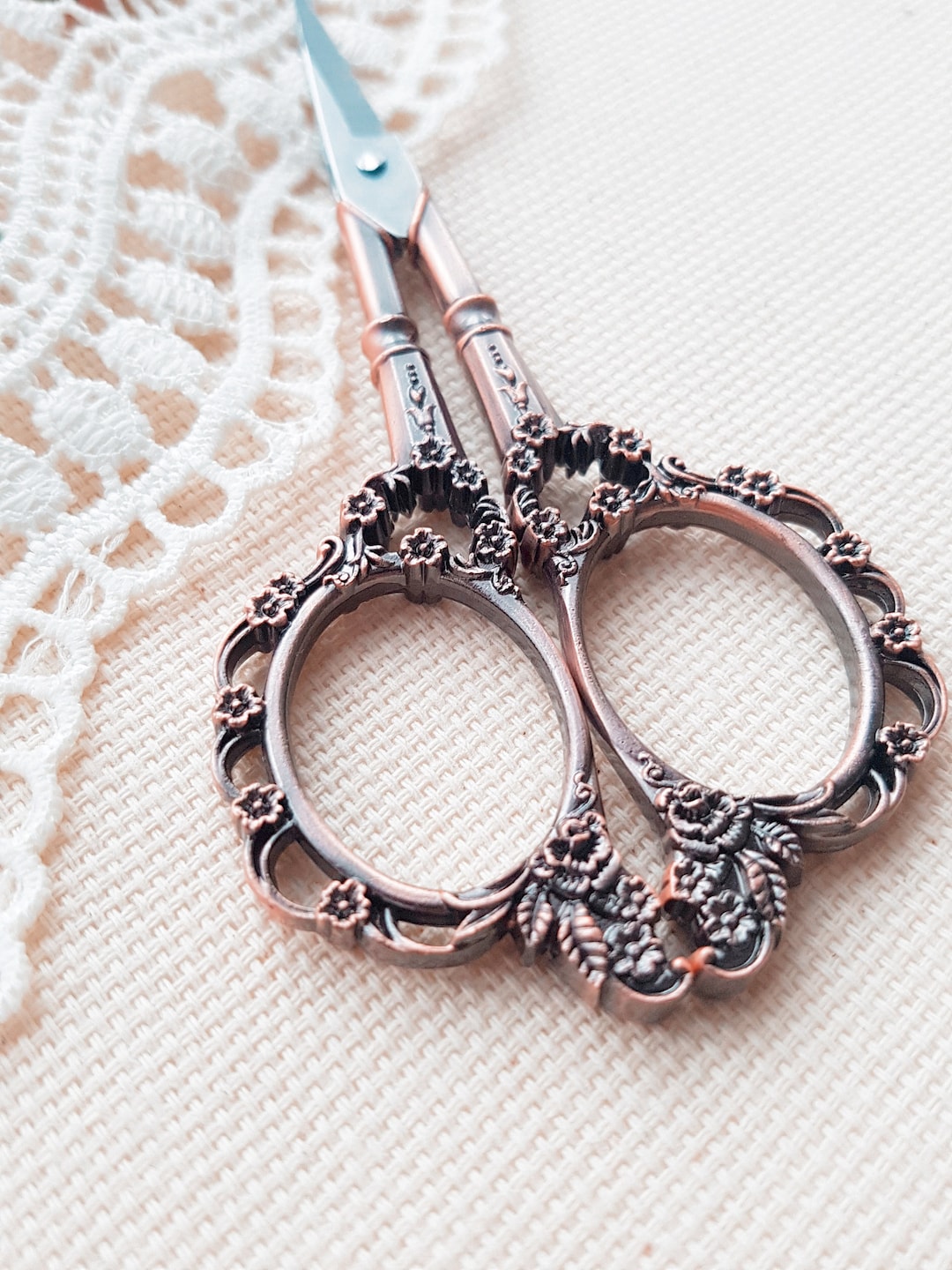 Embroidery Scissors, Vintage Scissors, Antique Scissors, Rainbow ...