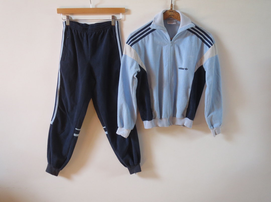 Vintage 1980s Adidas Ventex Tracksuit Made in France XS RARE - Etsy