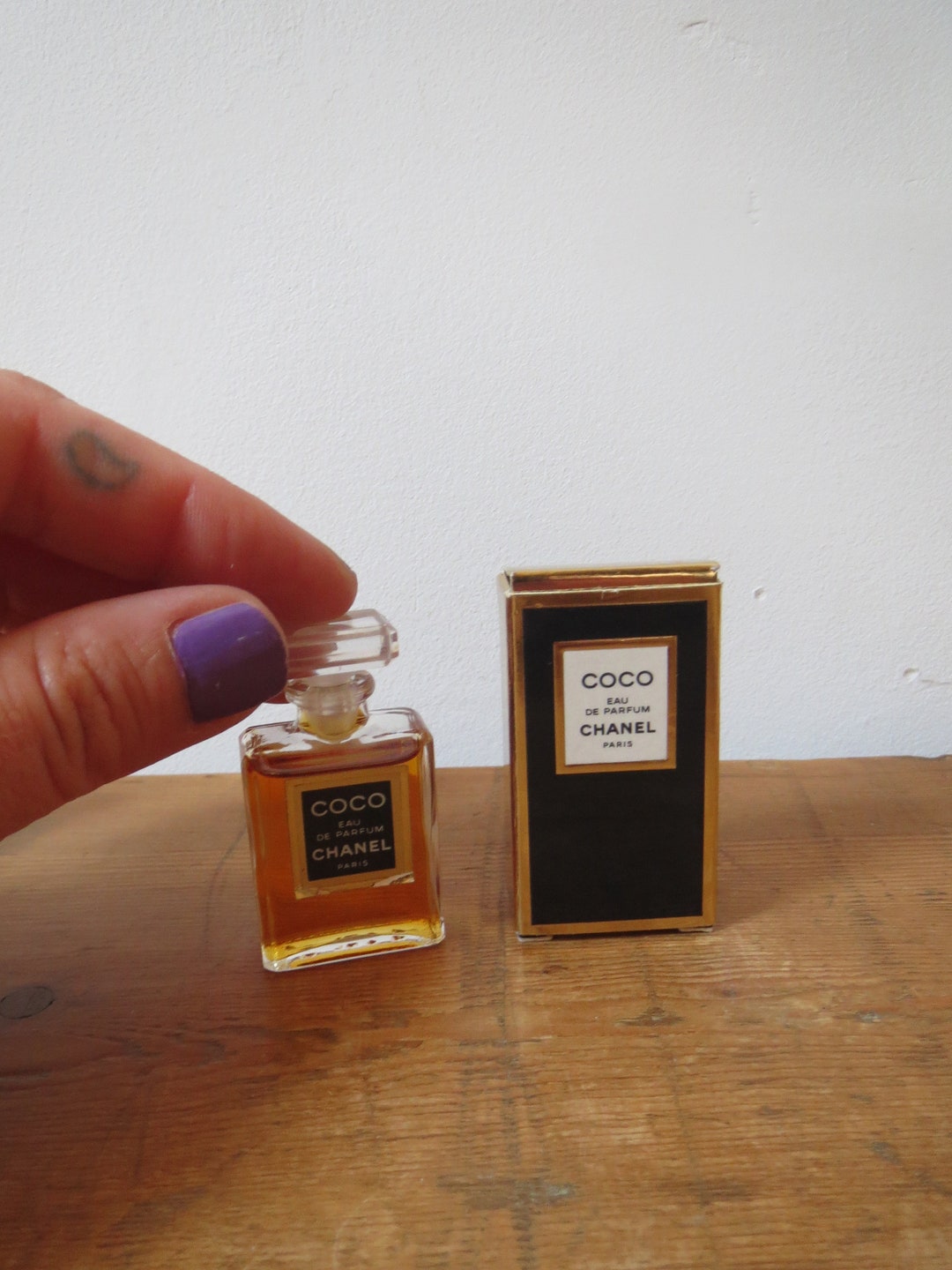 Vintage 1980s Chanel COCO Eau De Parfum Miniature Boxed Unused 4 Ml - Etsy
