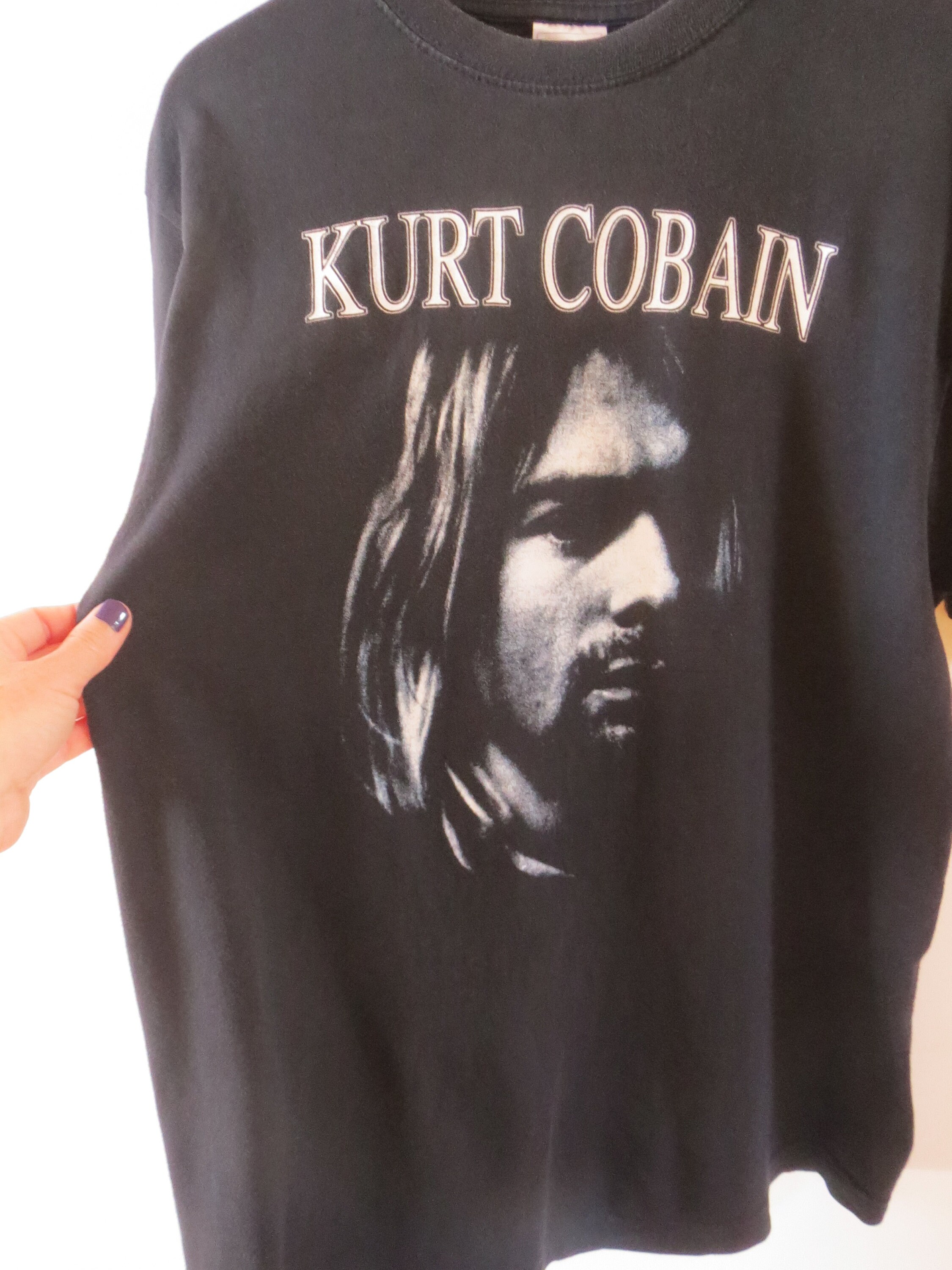 Vintage 90s Y2K Kurt Cobain Memorial T-shirt Bandshirt Nirvana - Etsy