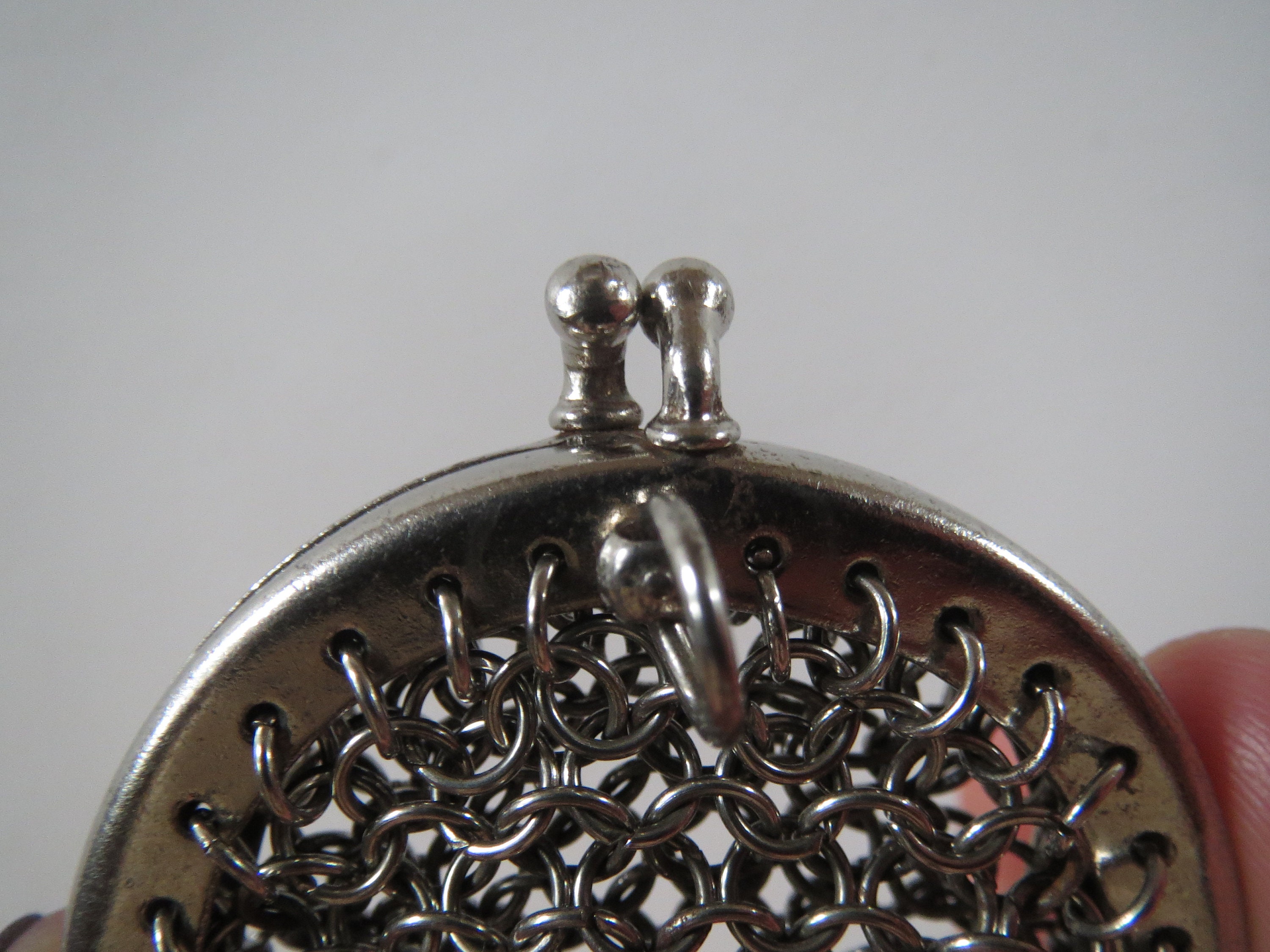 Antique French 1920s Chainmail Purse - Etsy