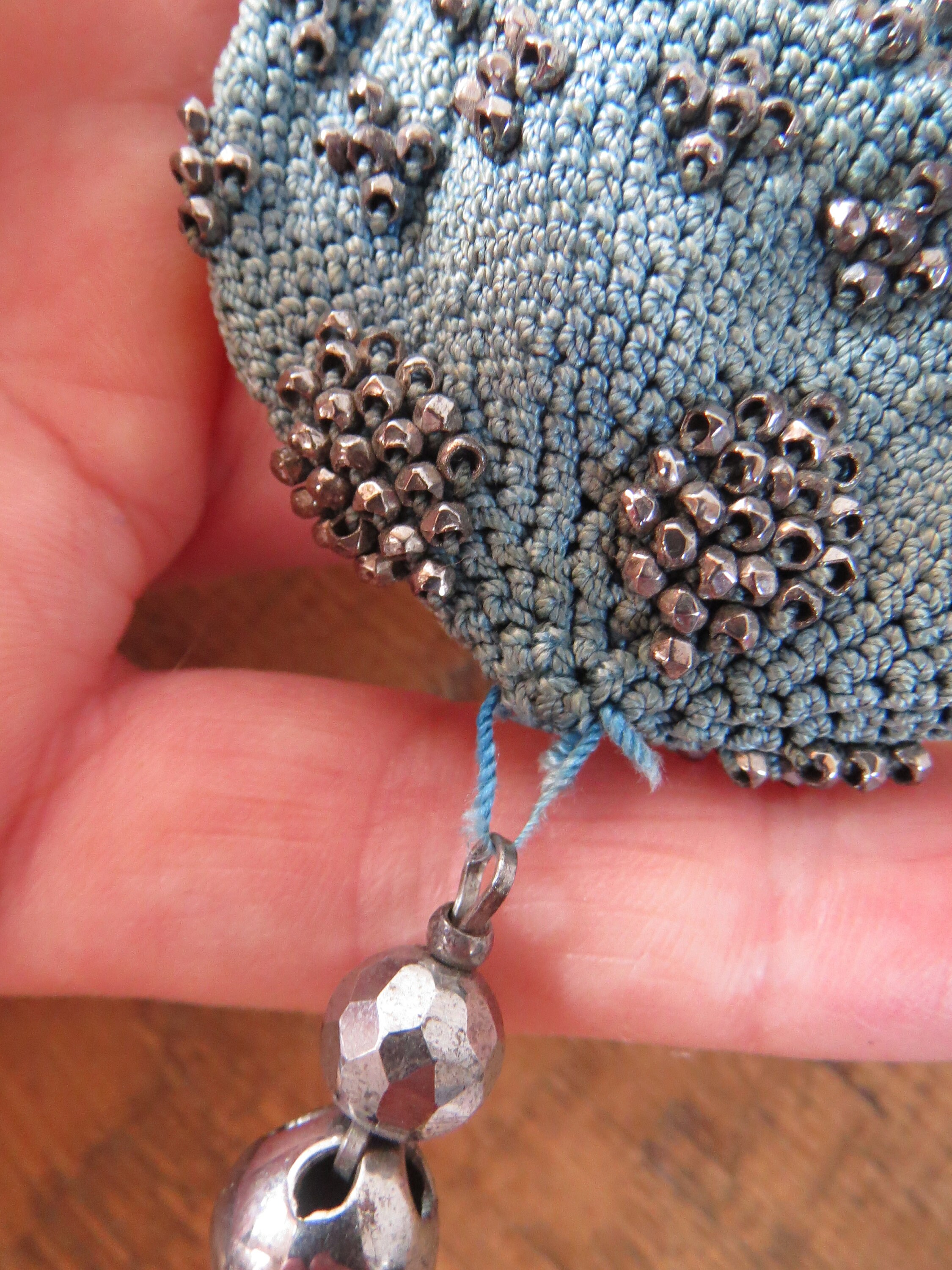 1920s Coin Purse Filigree Silver Crochet Corticelli Rare - Etsy