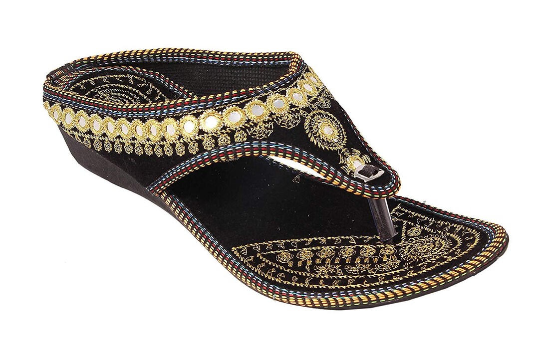 Indian Womens Shoes Slipper Sandal Punjabi Jutti for Women Indian Shoes ...