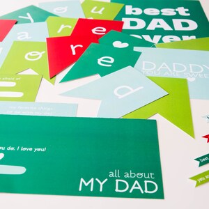 Father's Day Printable Bundle, Instant Download, Gift for Dad, Gift ...