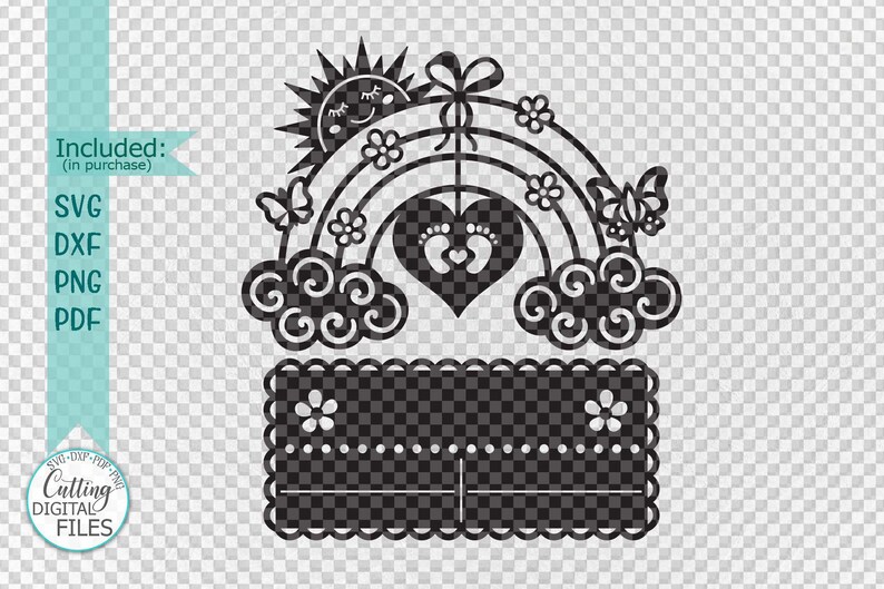 Birth Stats Svg Birth Announcement SVG Laser Cut Template | Etsy
