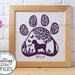 Labradoodle Sign Svg, Labradoodle Svg, Dog Paw Svg, Round Sign Svg ...
