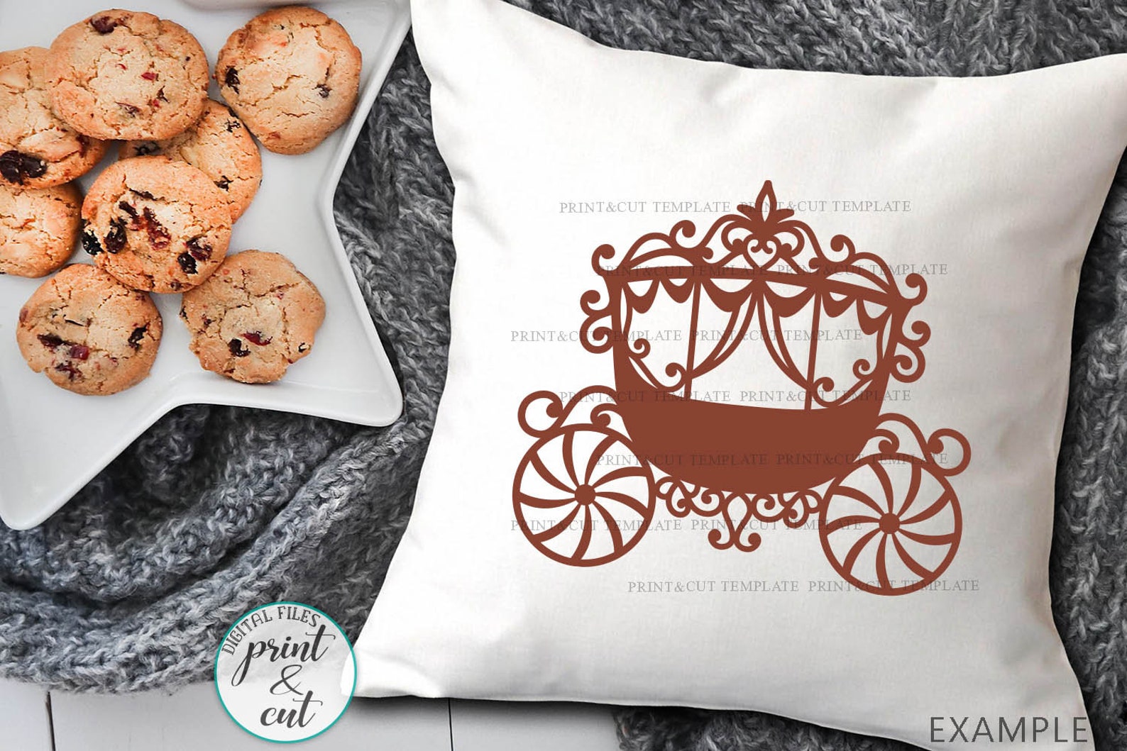Princess Carriage Svg Horse Carriage Svg Laser Cut File - Etsy