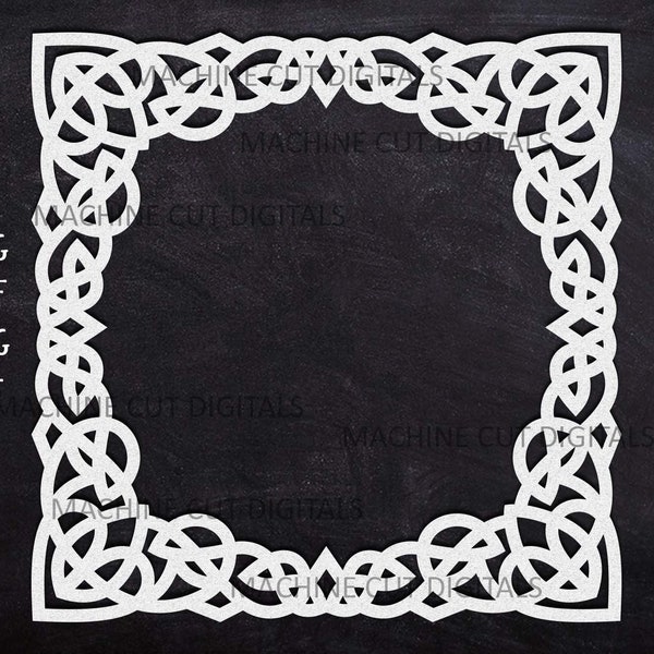 Celtic Frame Svg - Etsy