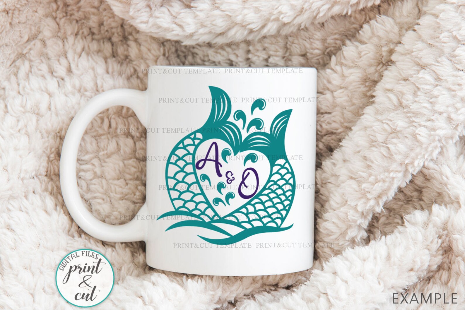 Mermaid Tails Heart Svg Mermaid Tail Svg Fish Tail Svg - Etsy