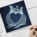Mermaid Tails Heart Svg Mermaid Tail Svg Fish Tail Svg - Etsy