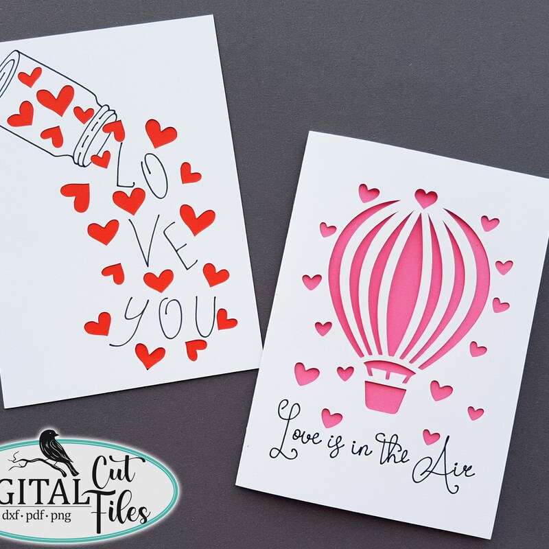 Cut Out Cards - Etsy
