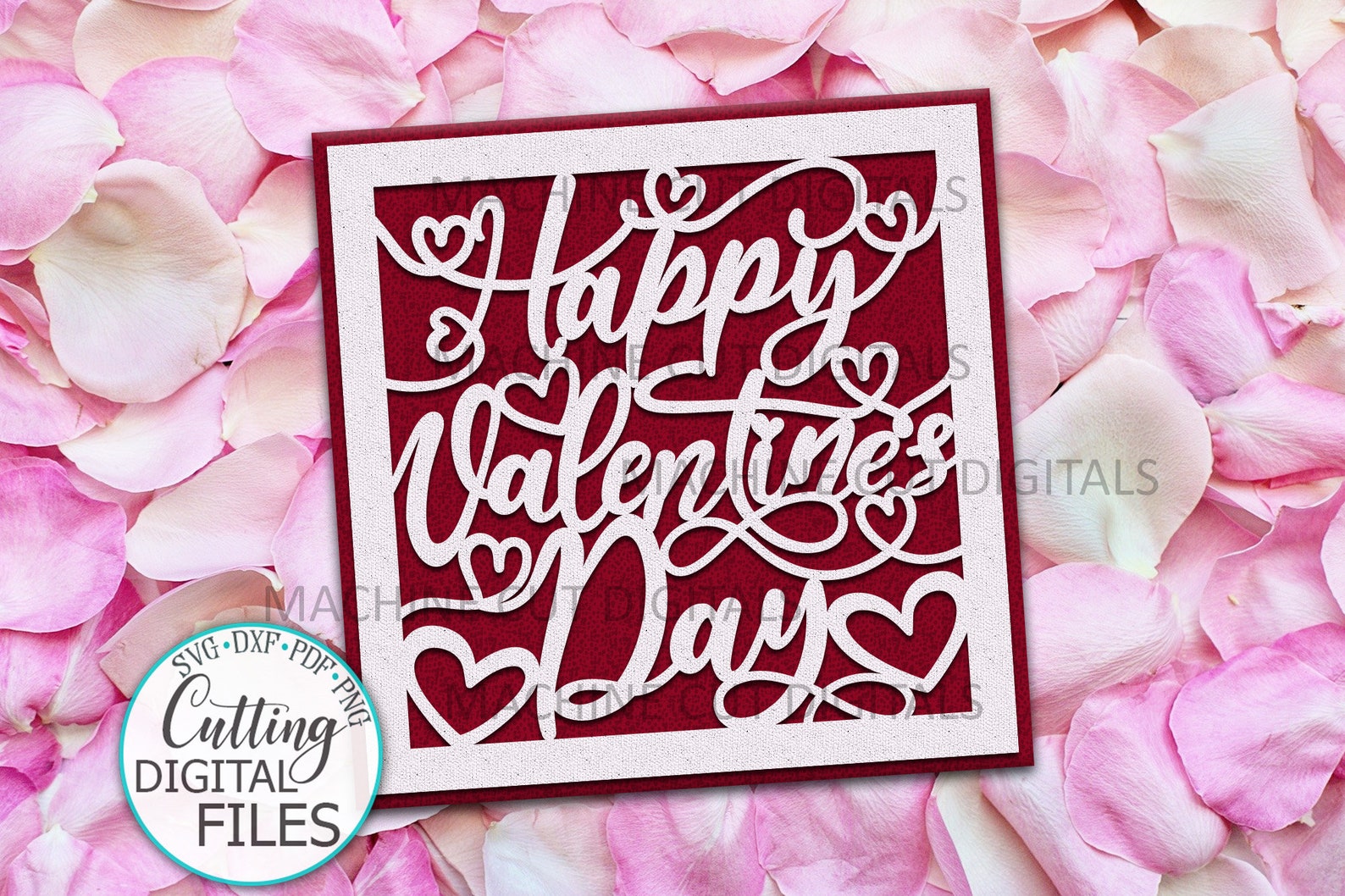 Valentines Card Svg Bundle Happy Valentine's Day Card - Etsy Canada