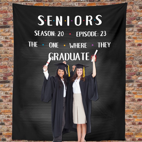 Graduation Friends Backdrop Sign - Etsy