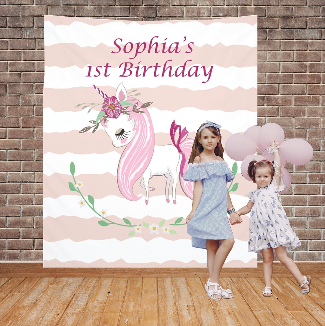 Custom Backdrop Banner Photo Booth Decorations Birthday - Etsy