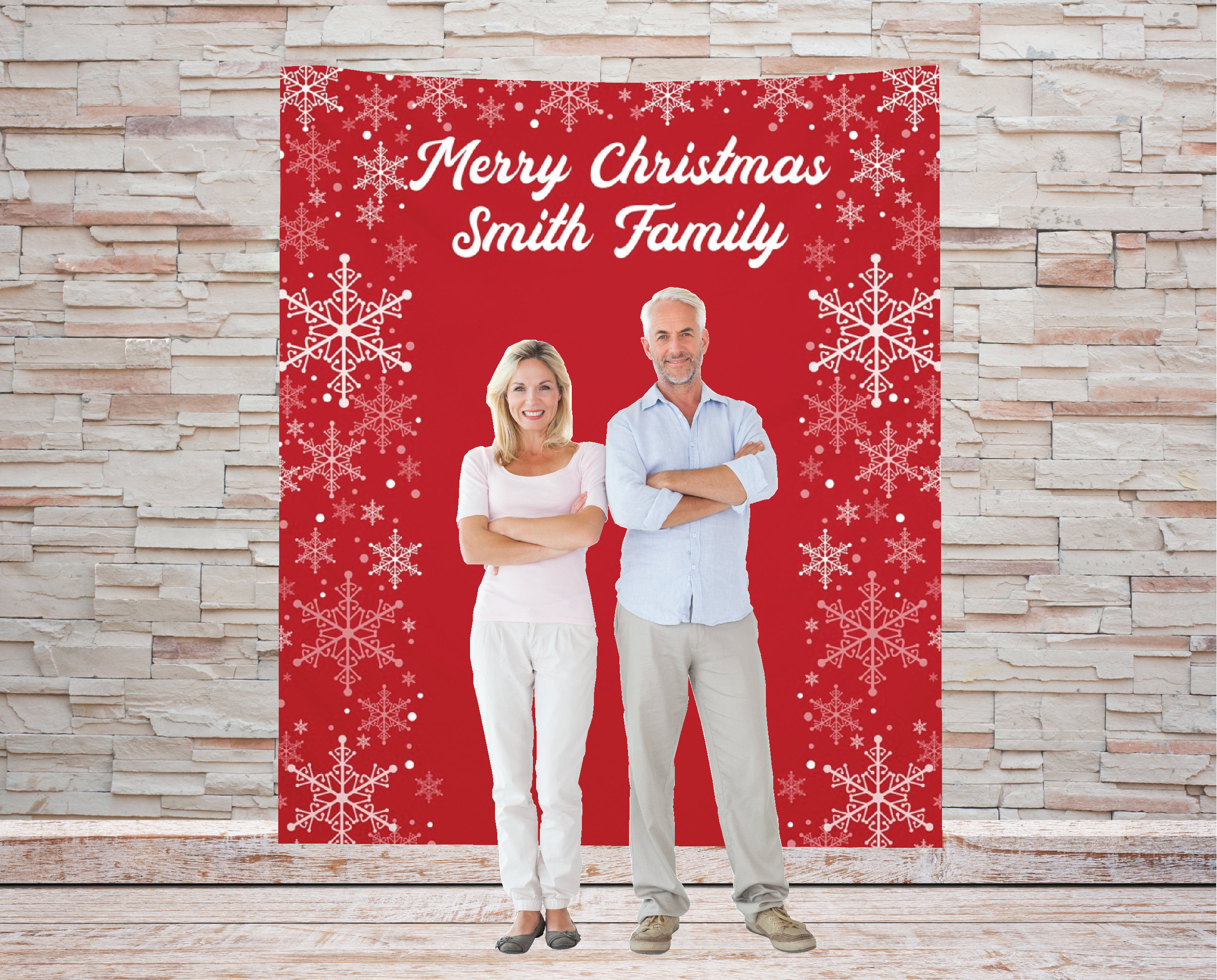 Christmas Backdrop Custom Holiday Party Backdrop Photo - Etsy