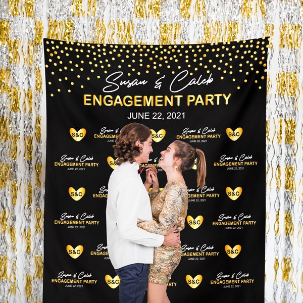 Engagement Backdrop - Etsy