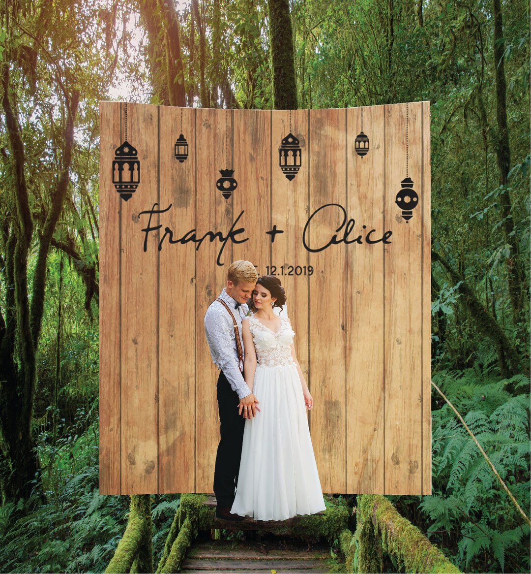 Custom Backdrop Decorations Photo Booth Backdrops Bridal Shower Wedding ...