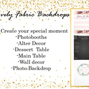 Custom Backdrop Banner Photo Booth Decorations Birthday - Etsy
