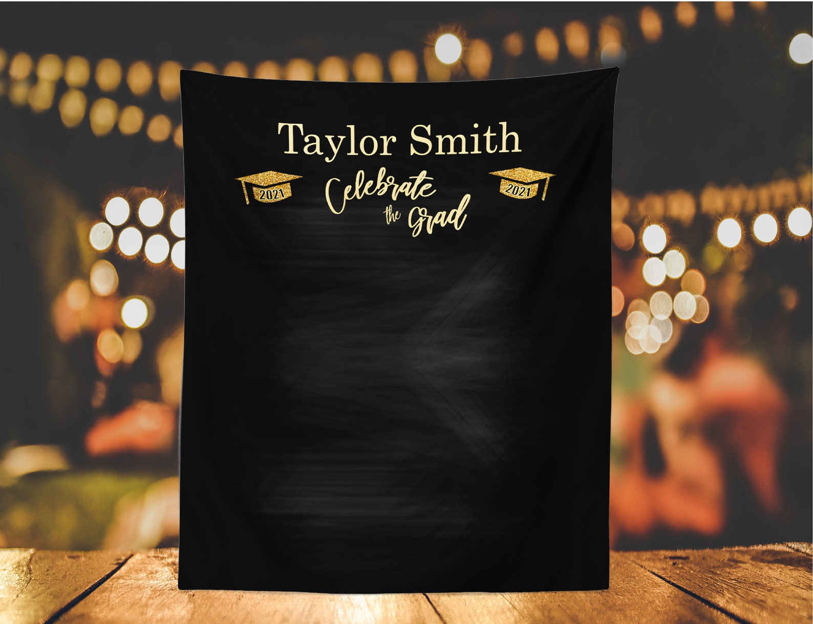 Personalized College Graduation Backdrop Custom Grad Photo | Etsy