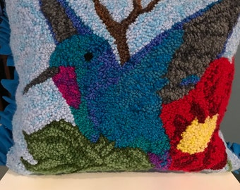 Hooked pillows | Etsy