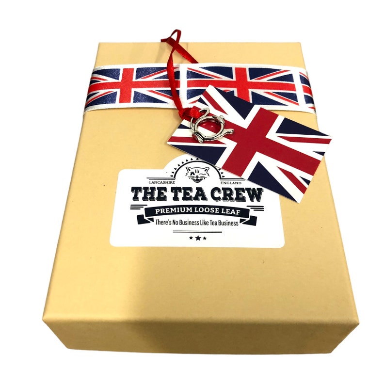 British Tea Gift Box: Handmade Loose Leaf Sampler With Infuser - Etsy